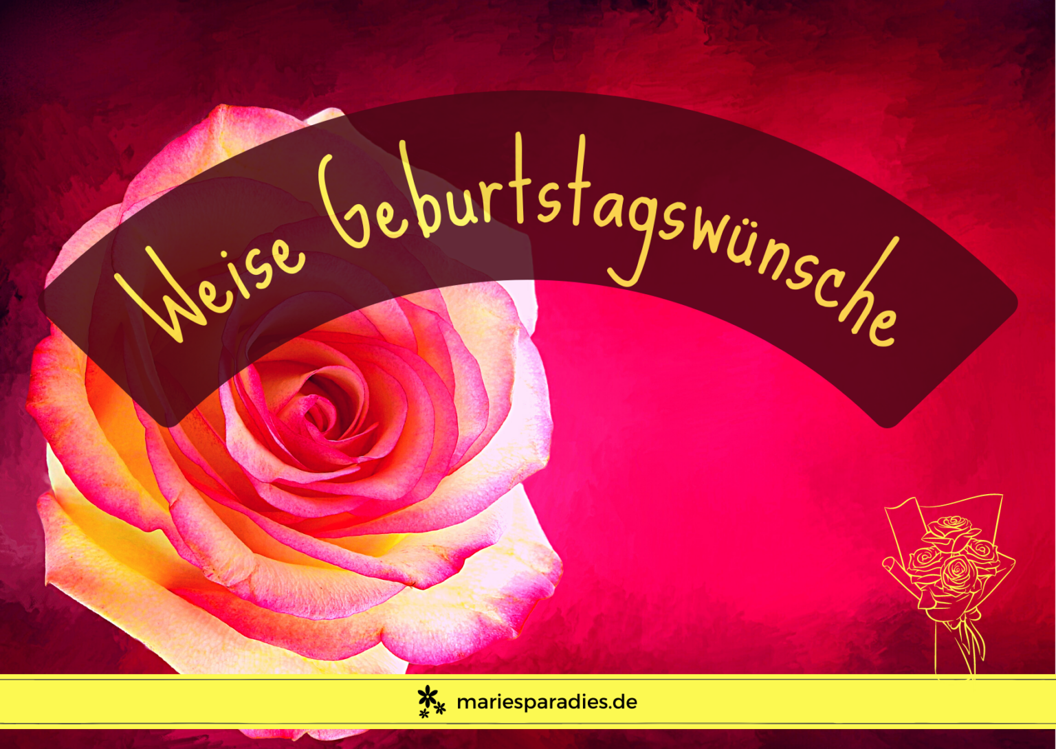 Liebe Geburtstagswünsche 🧡 für Lieblingsmenschen